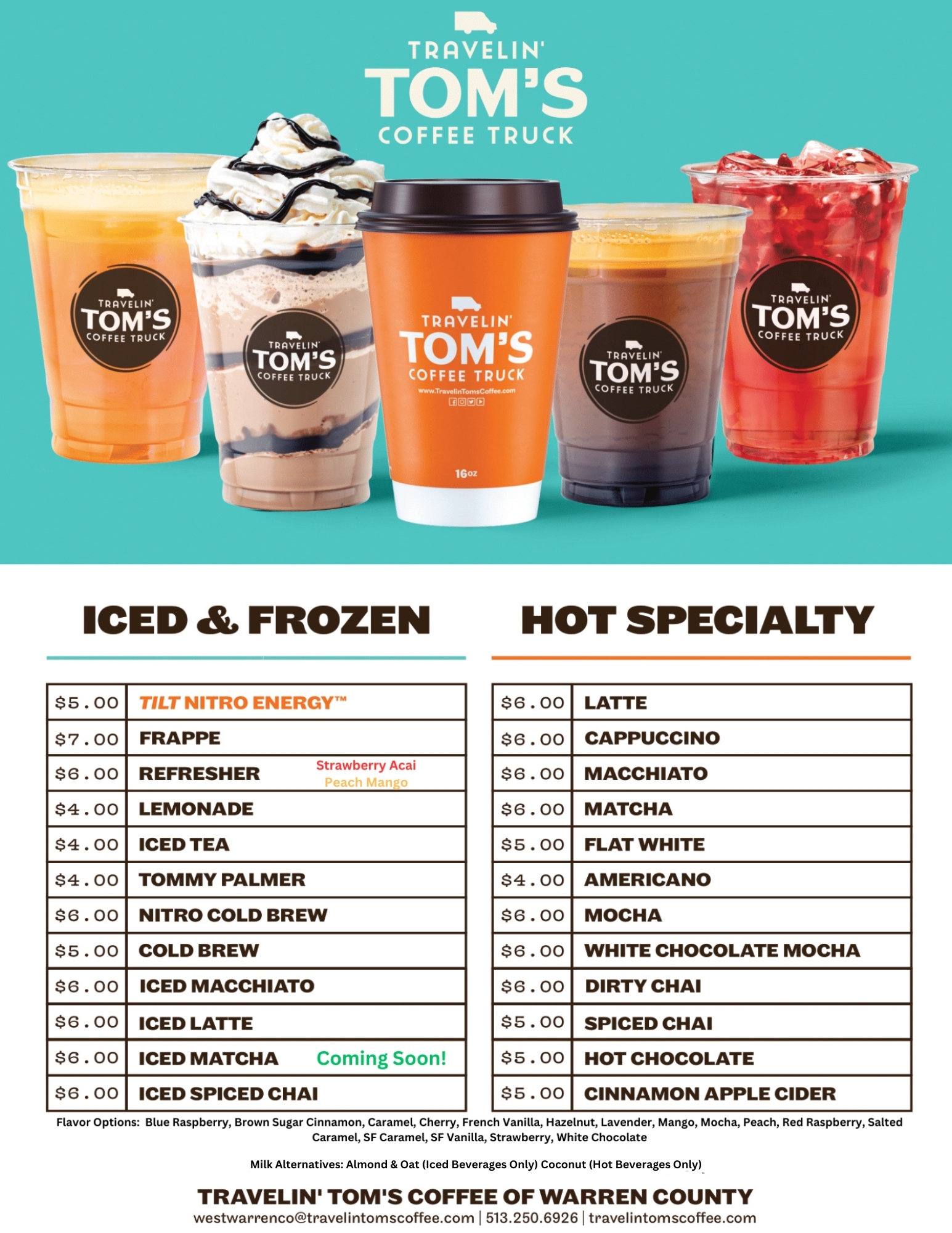 Travelin' Tom's Coffee of Warren County