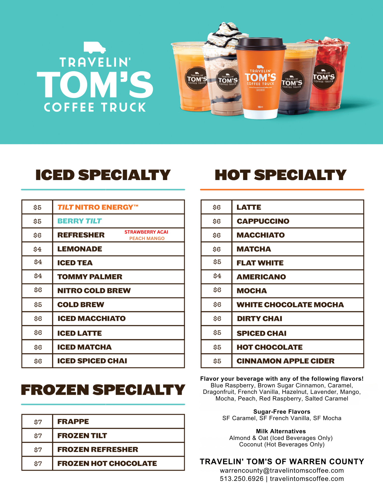 Travelin' Tom's Coffee of Warren County