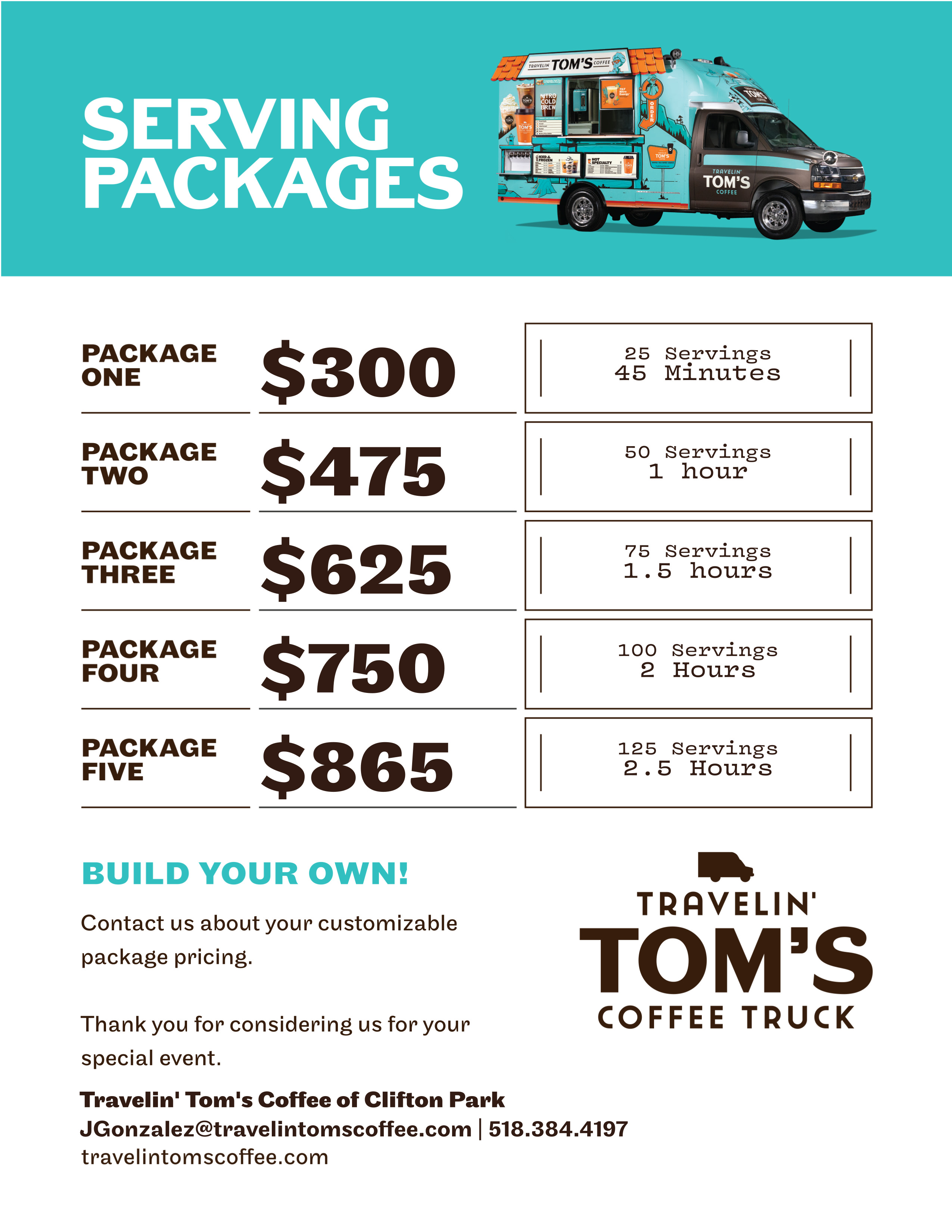 Travelin' Tom's Coffee of Clifton Park
