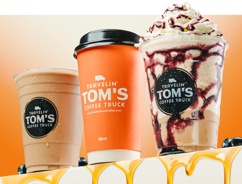 Travelin' Tom's Coffee Truck | Mobile Coffee & Drink Cart Rental